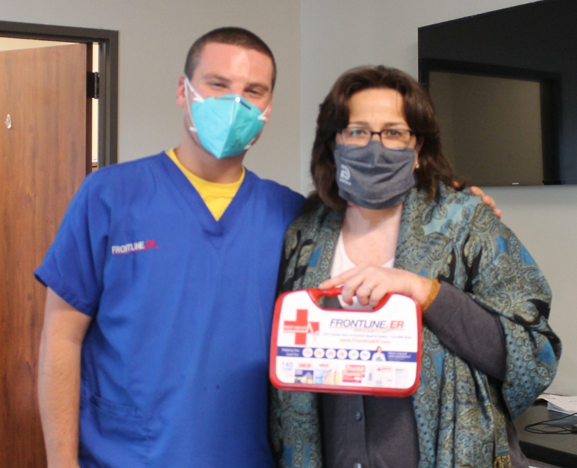 Dallas Council Member Blackmon Visits Frontline ER Dallas - FrontlineER ...