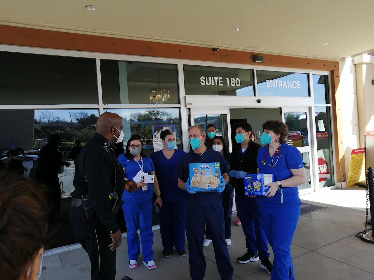 DPD Recognizes Frontline ER's Frontline Workers - FrontlineER Dallas